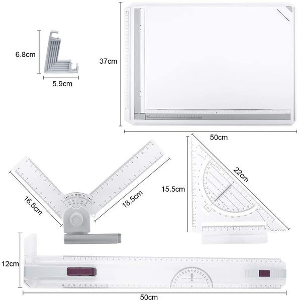 Rapid A3 Drawing Board ( plastic ) – Rung